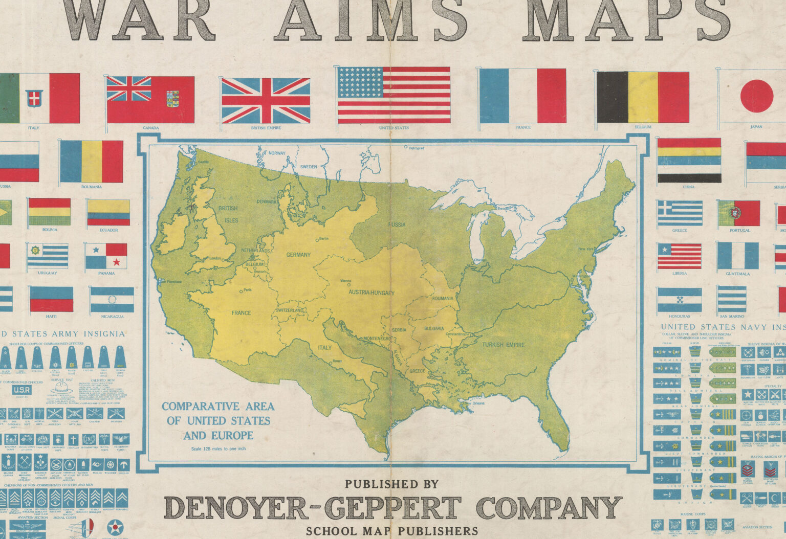 La participación de Estados Unidos en la Primera Guerra Mundial